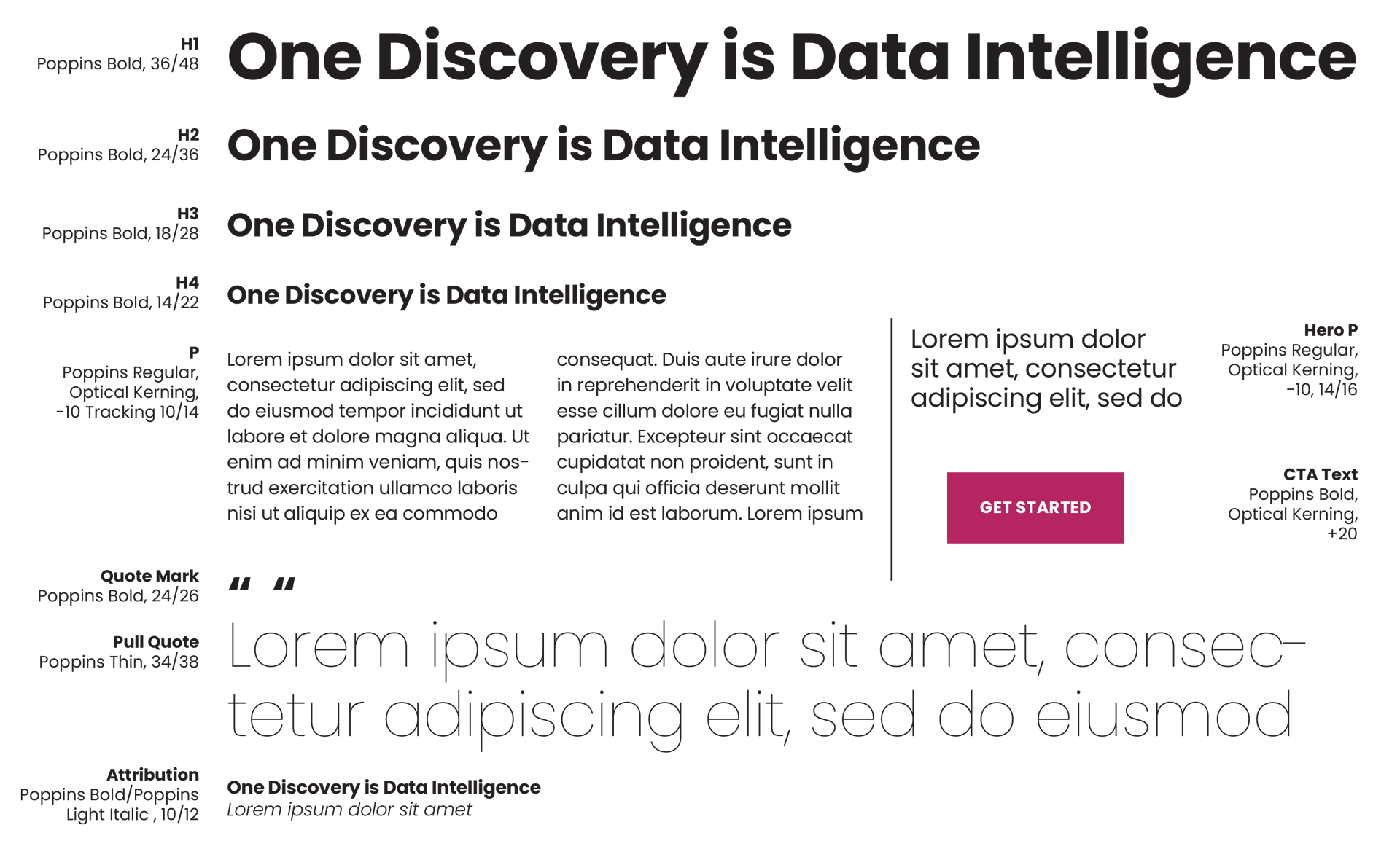 One Discovery Brand Guide